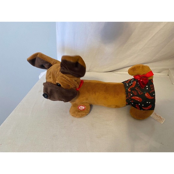 Dan Dee | Toys | Dan Dee Animated Singing Dog Plush Sings Hot Stuff ...